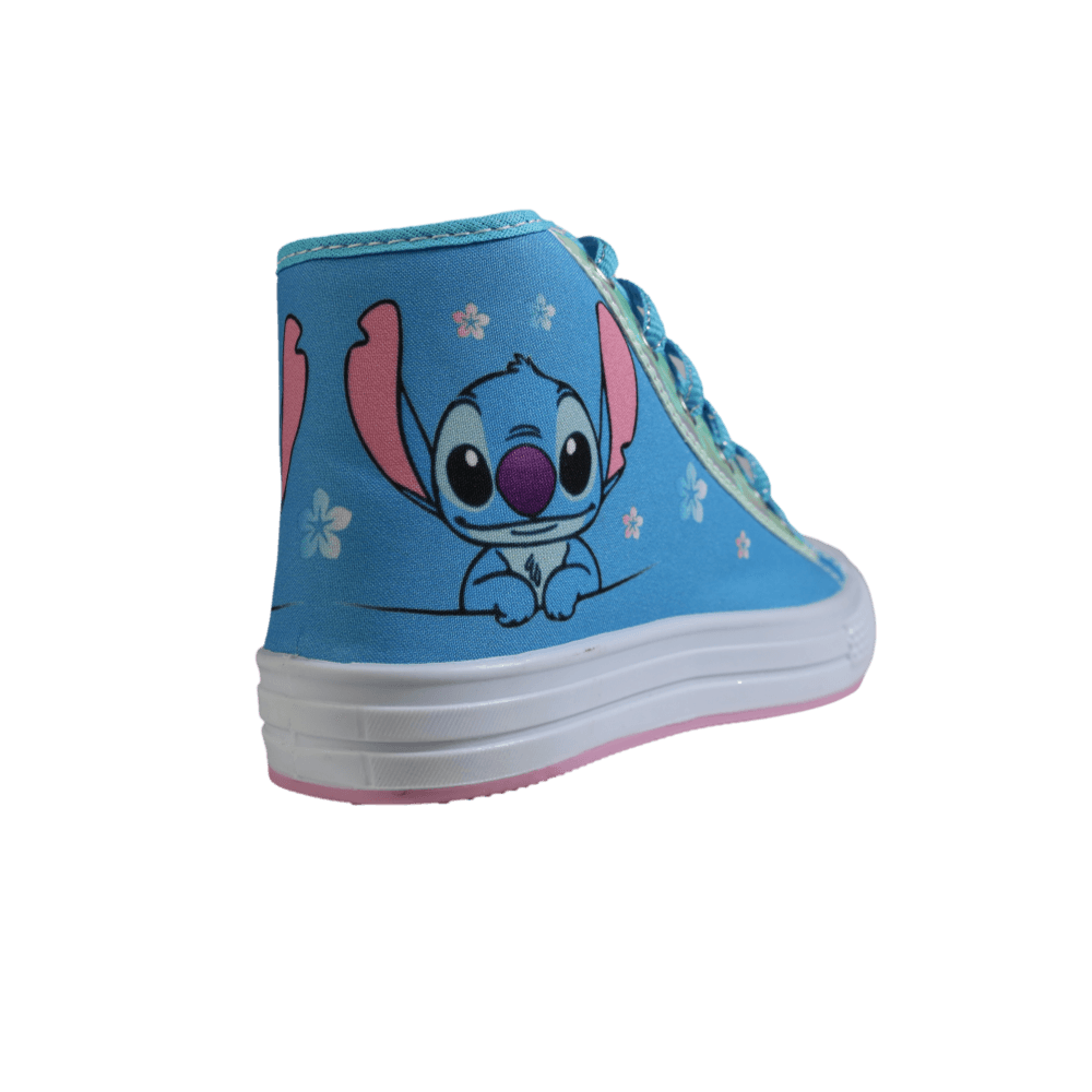 Compre Start Chic Infantil Menina Sapatenis Cano Alto Stitch 230 ...